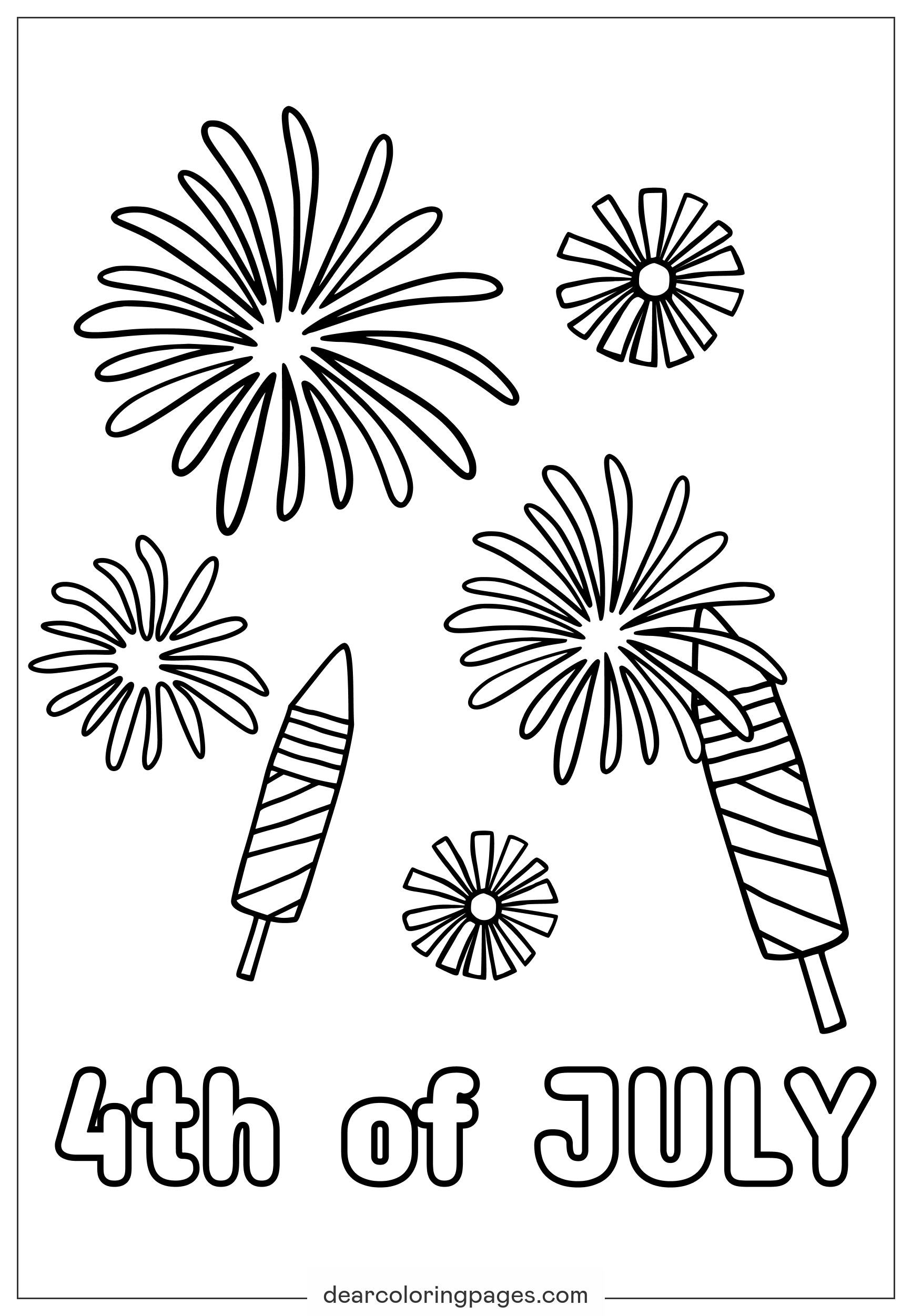 4th of July Coloring Pages - 21 Free Printable Coloring Pages
