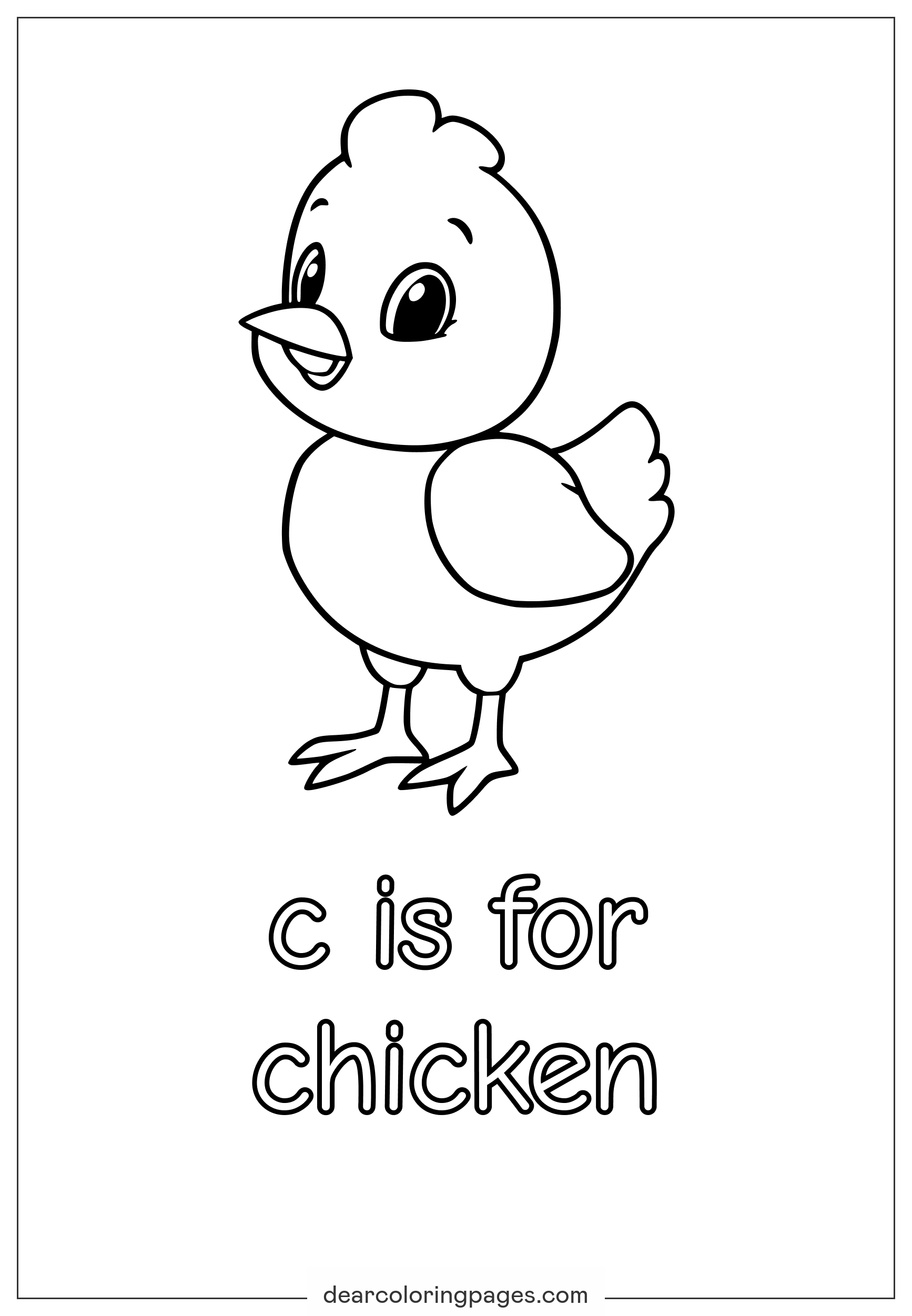 Letter C Coloring Pages - 14 Free Printable Coloring Pages