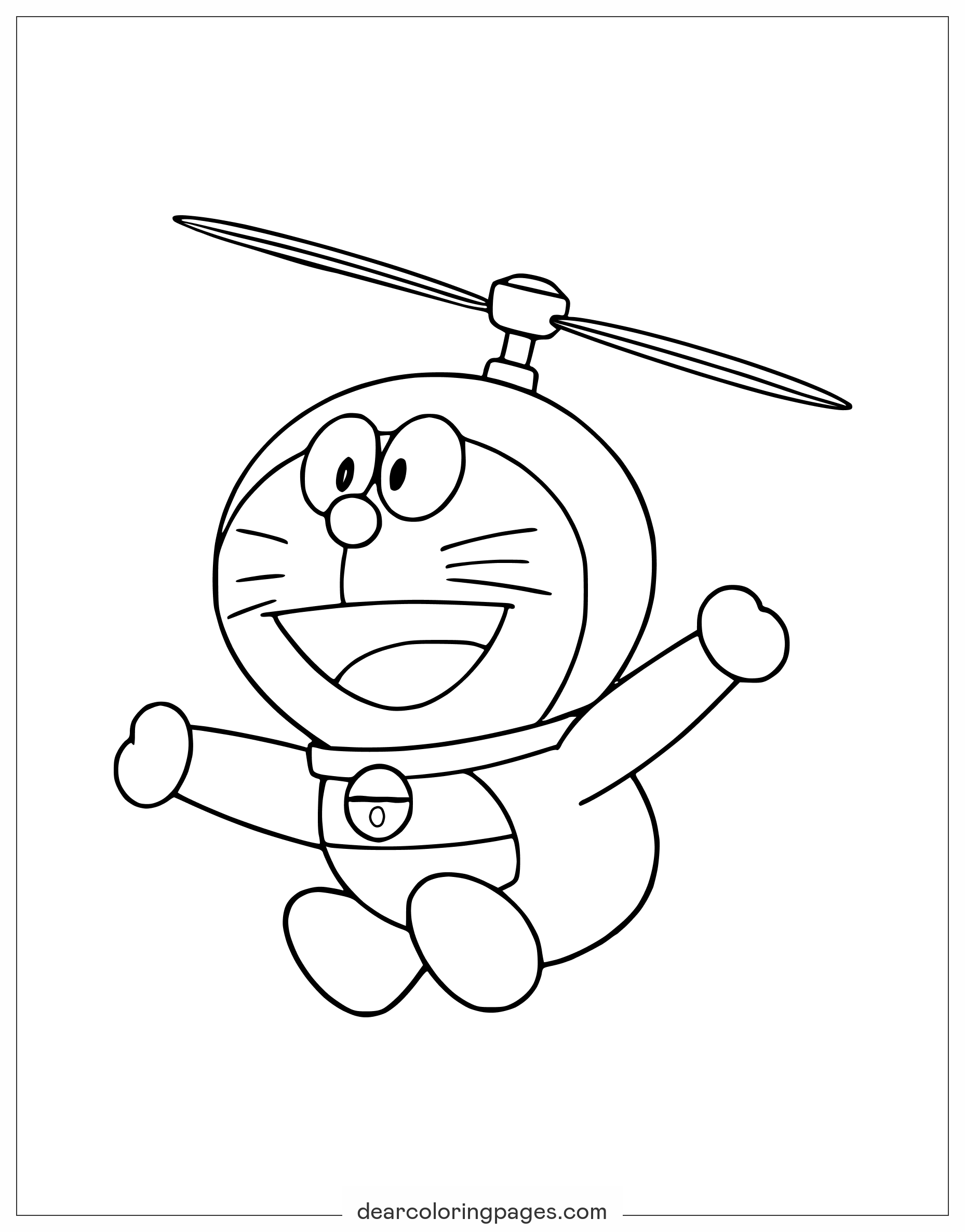 Doraemon Coloring Pages - 11 Free Printable Coloring Pages