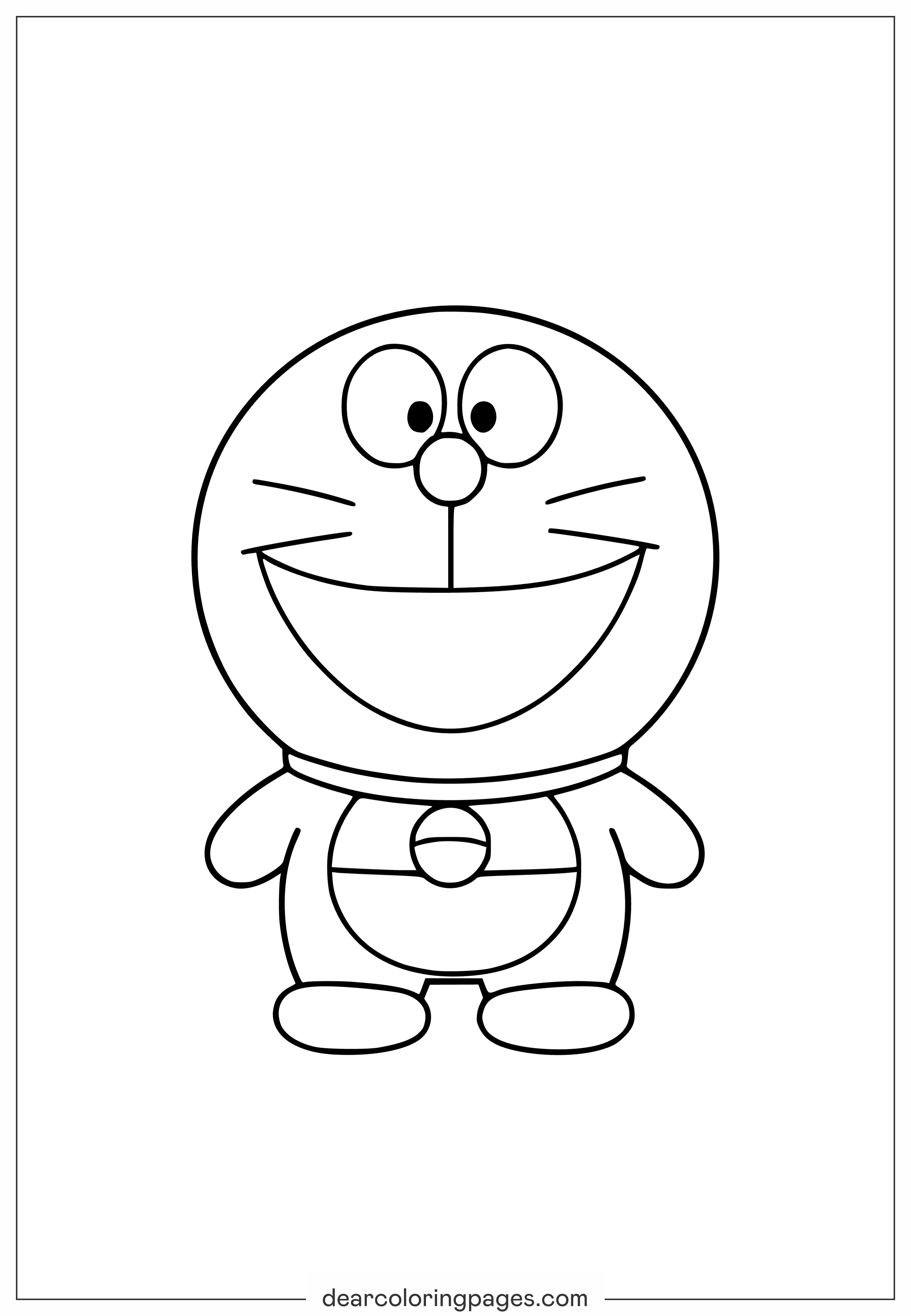 Doraemon Coloring Pages - 11 Free Printable Coloring Pages