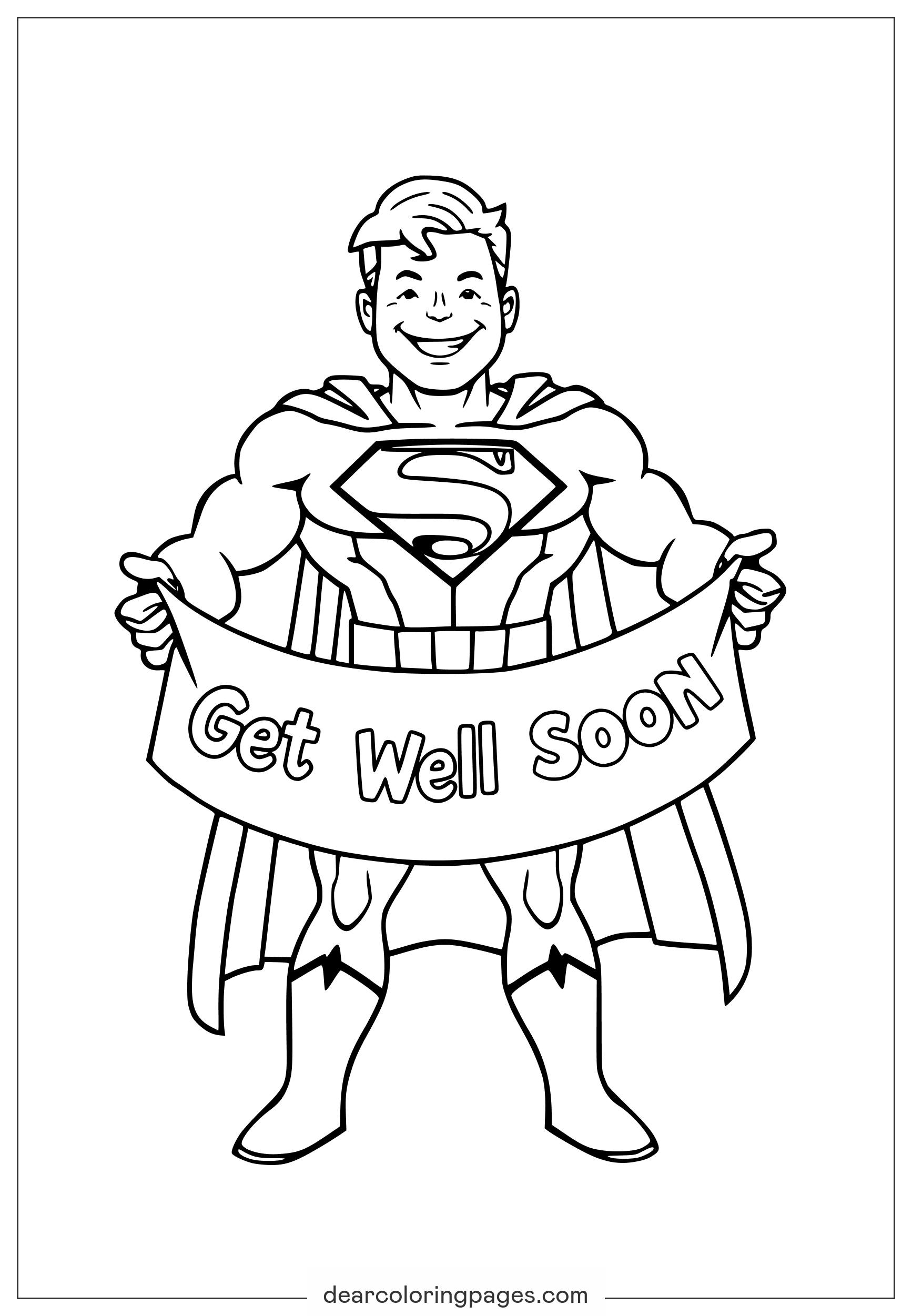 Get Well Soon Coloring Pages - 15 Free Printable Coloring Pages