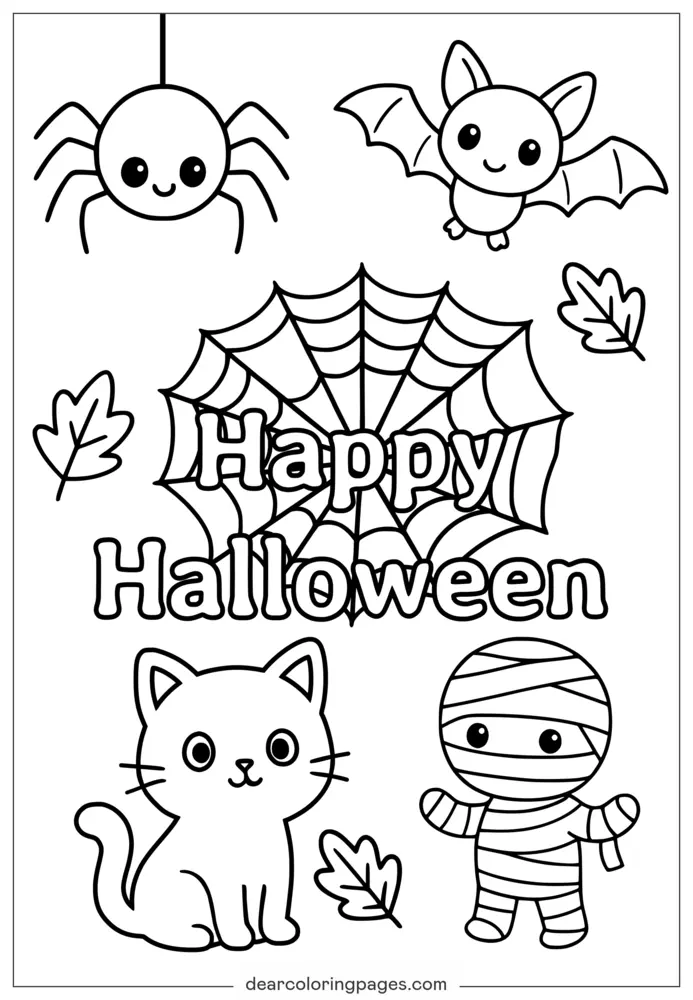Halloween Coloring Pages - 32 Free Printable Coloring Pages