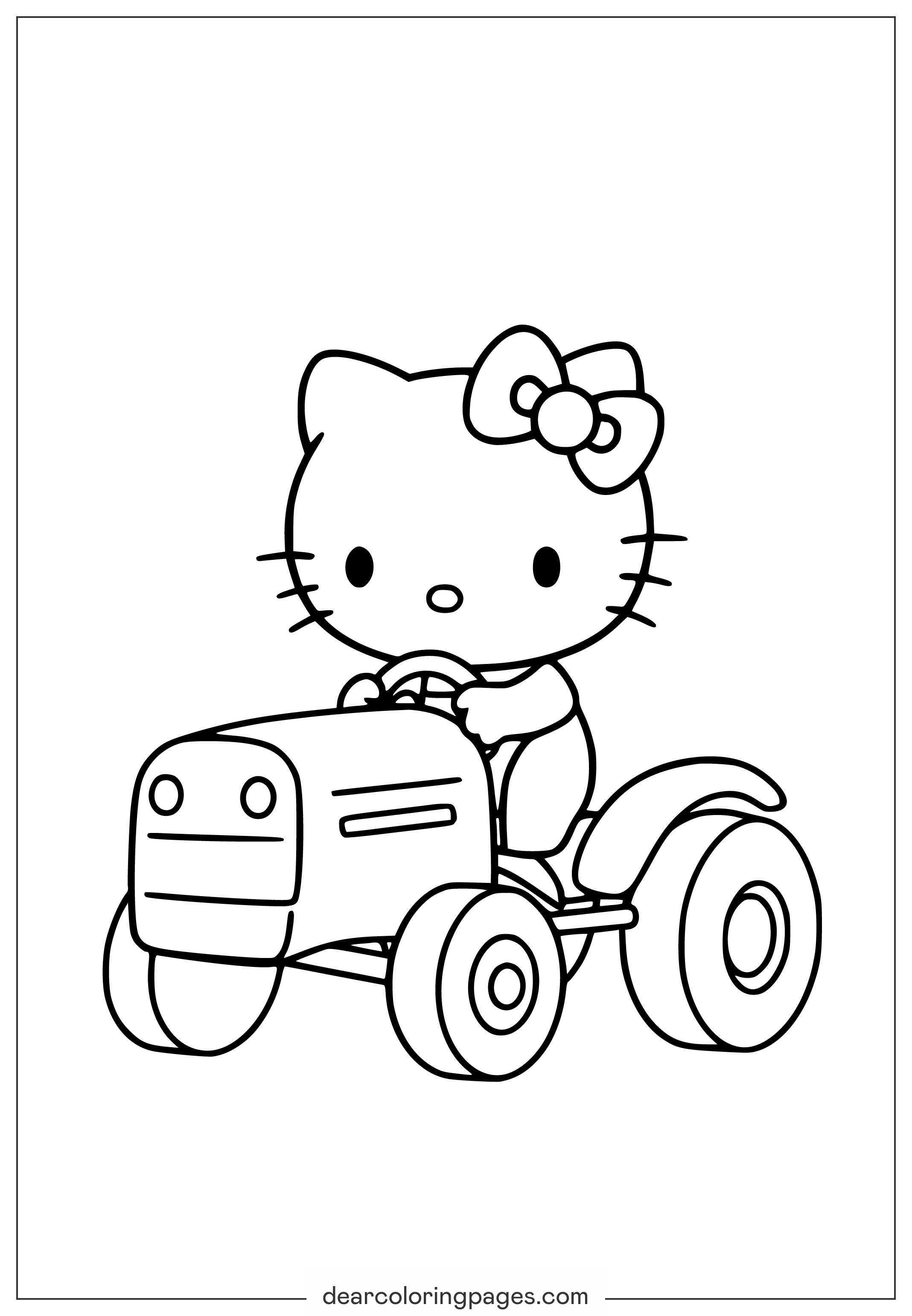 Hello Kitty Coloring Pages - 67 Free Printable Coloring Pages