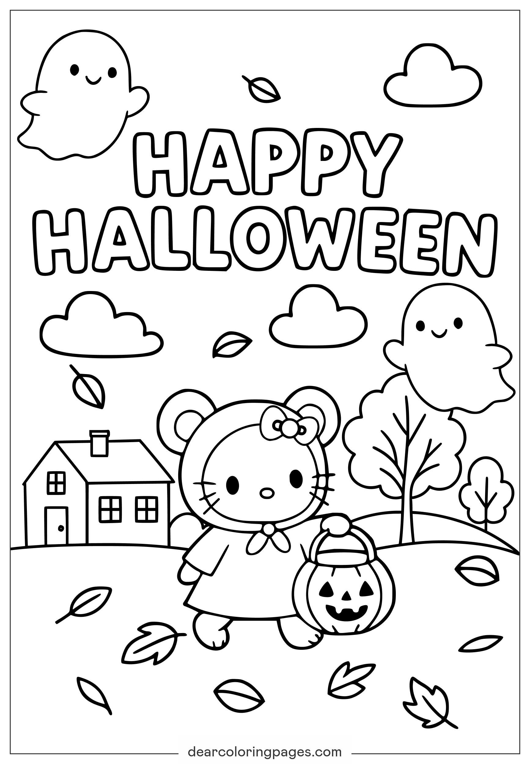 Halloween Coloring Pages - 32 Free Printable Coloring Pages