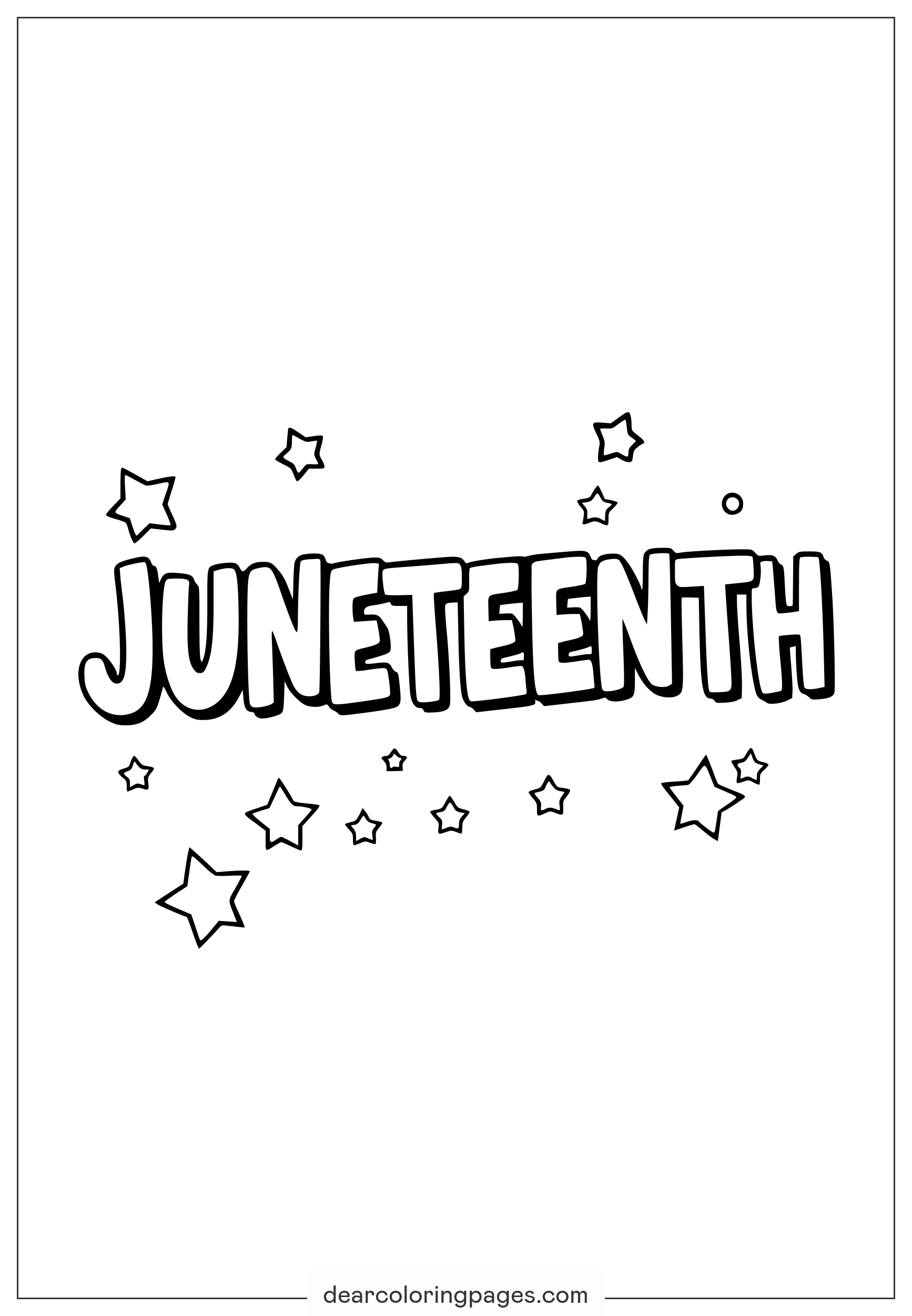 Juneteenth Coloring Pages - 14 Free Printable Coloring Pages