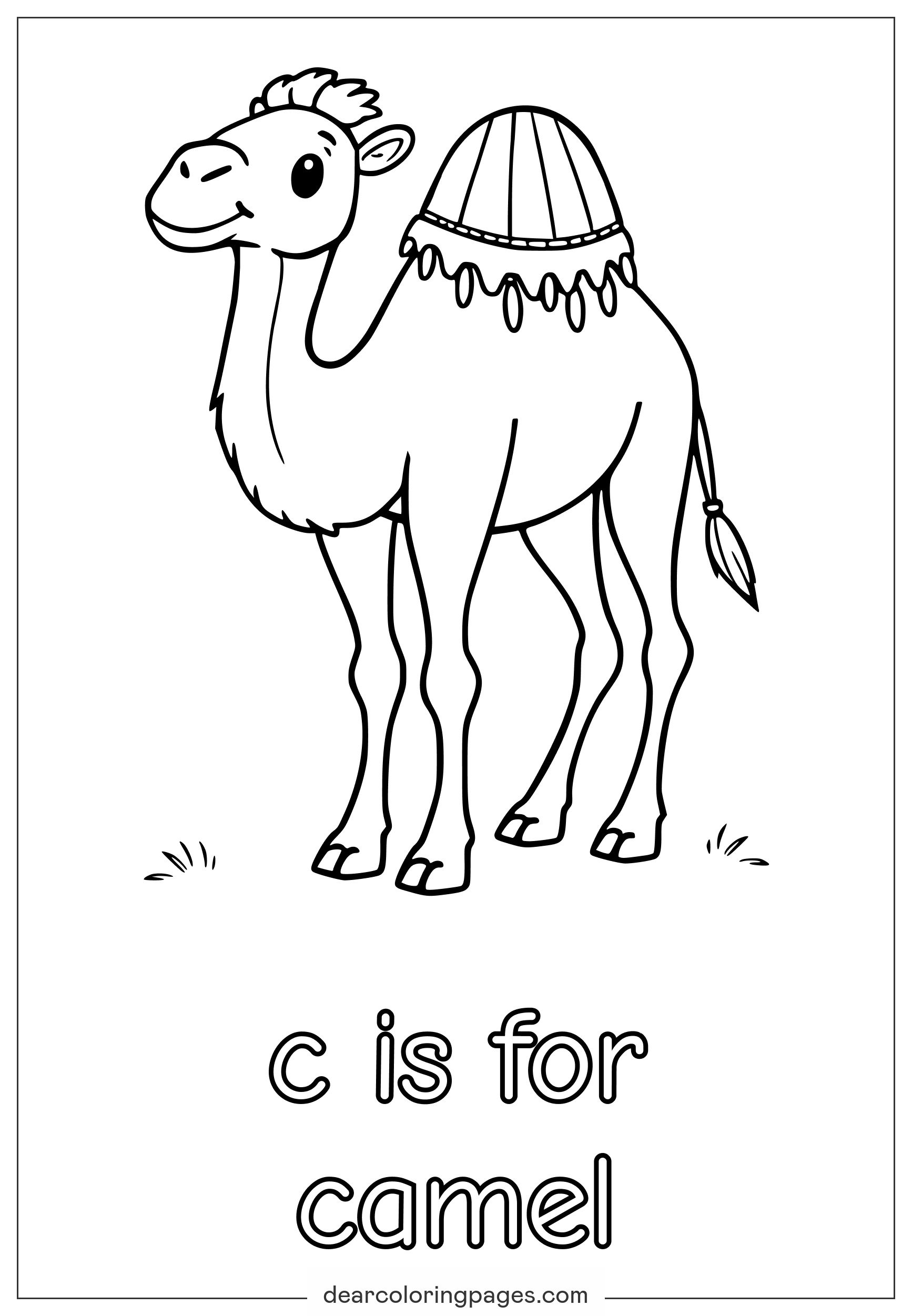 Letter C Coloring Pages - 14 Free Printable Coloring Pages