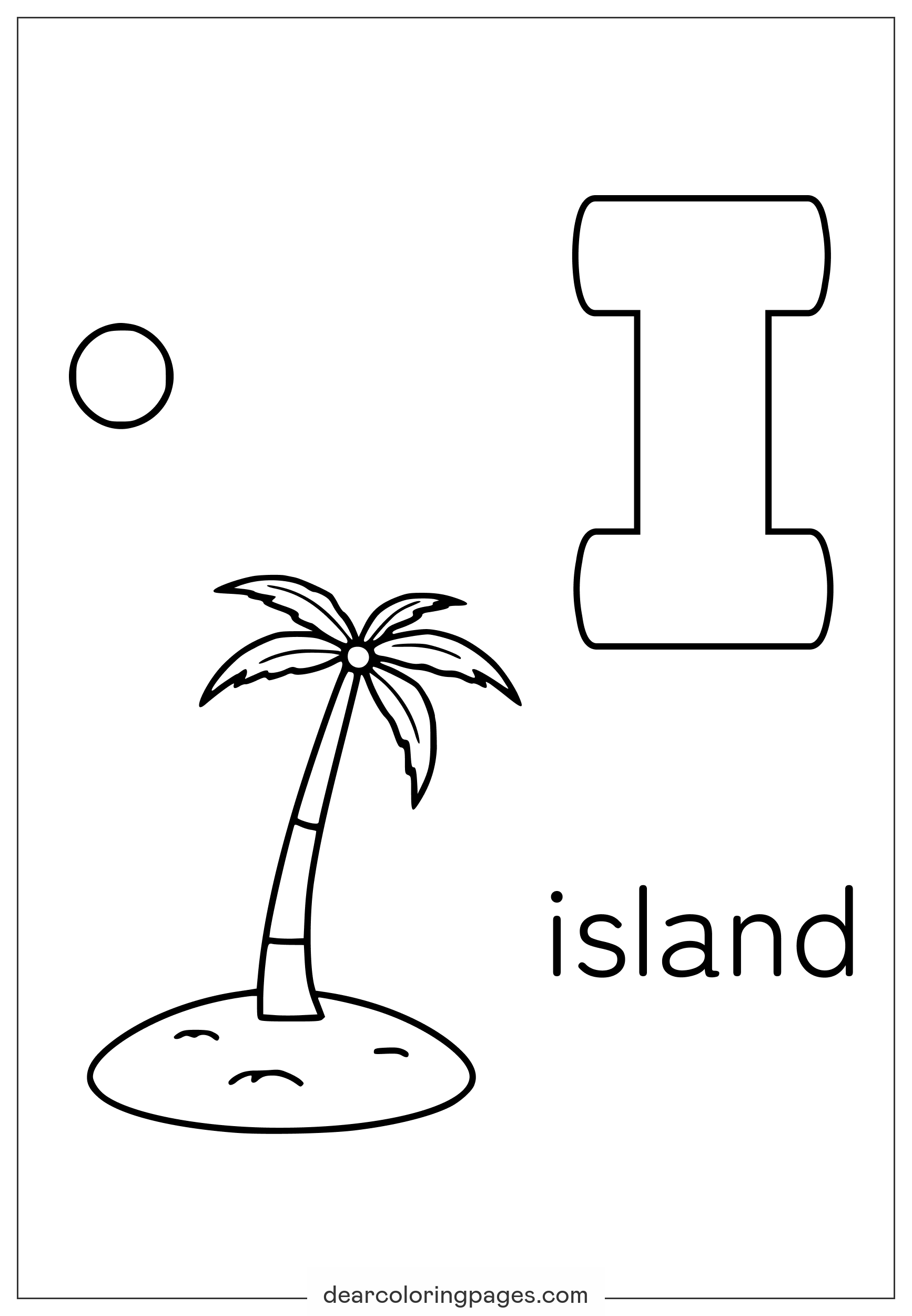 Letter I Coloring Pages - 12 Free Printable Coloring Pages