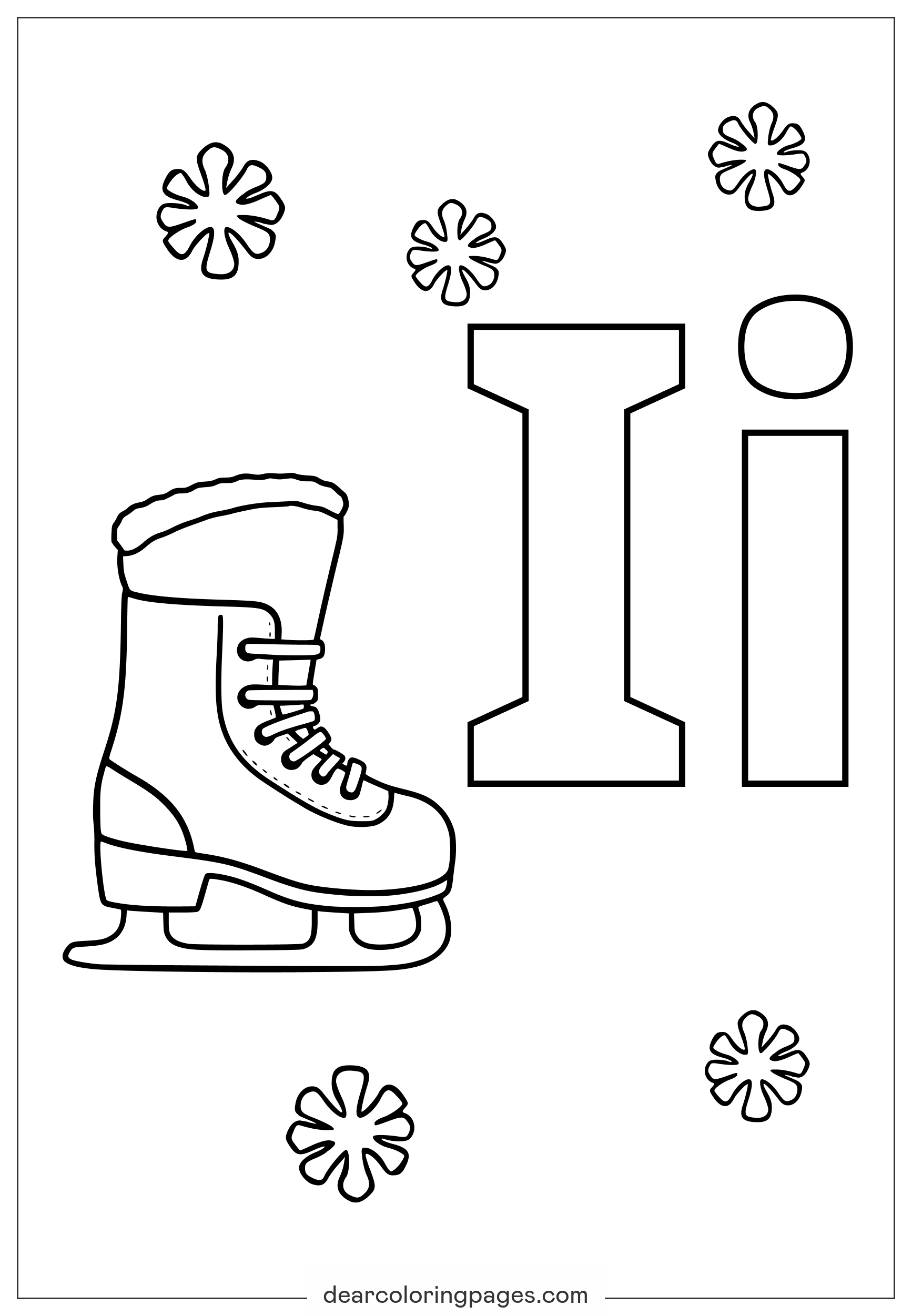 Letter I Coloring Pages - 12 Free Printable Coloring Pages