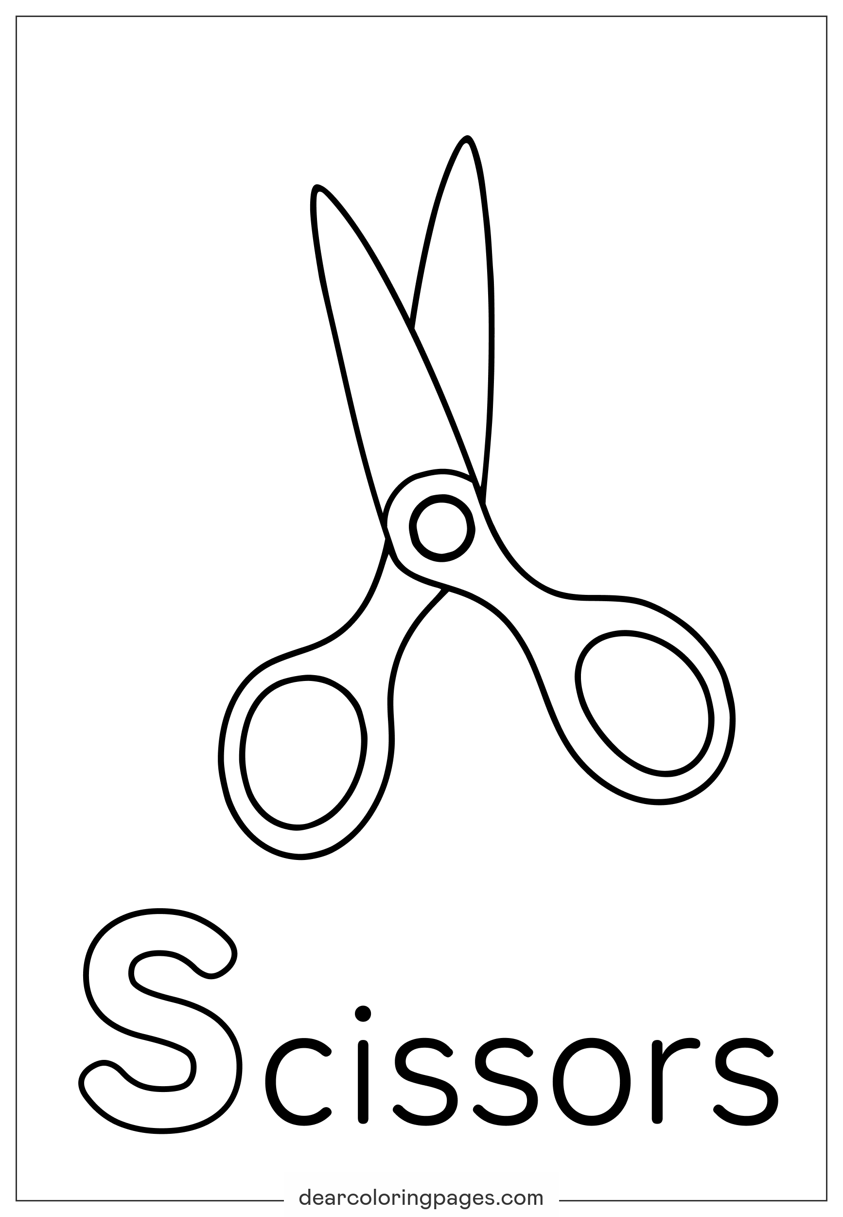Coloriages Lettre S – 13 Dessins Gratuits