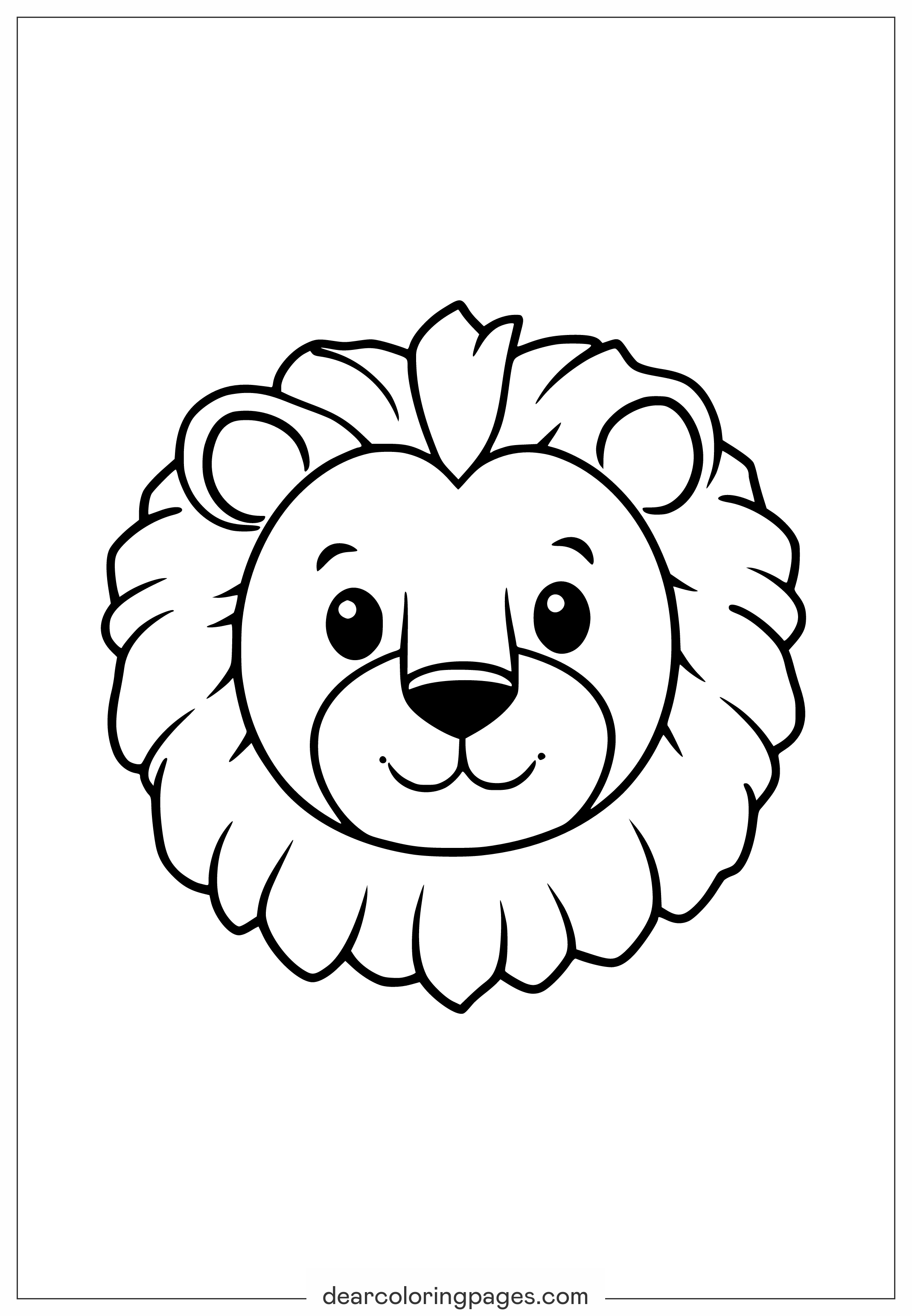 Lion Coloring Pages - 23 Free Printable Coloring Pages