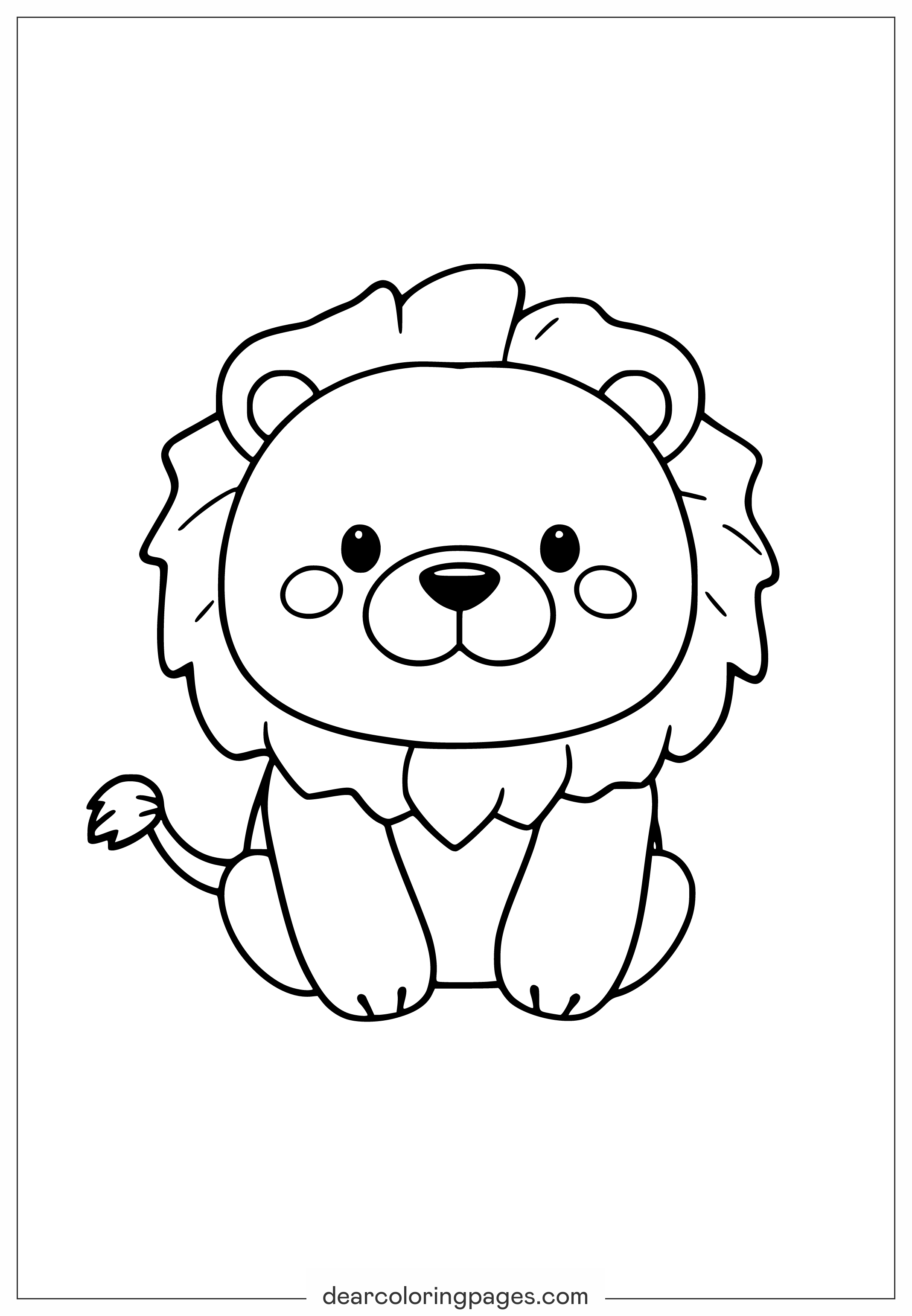 Lion Coloring Pages - 23 Free Printable Coloring Pages