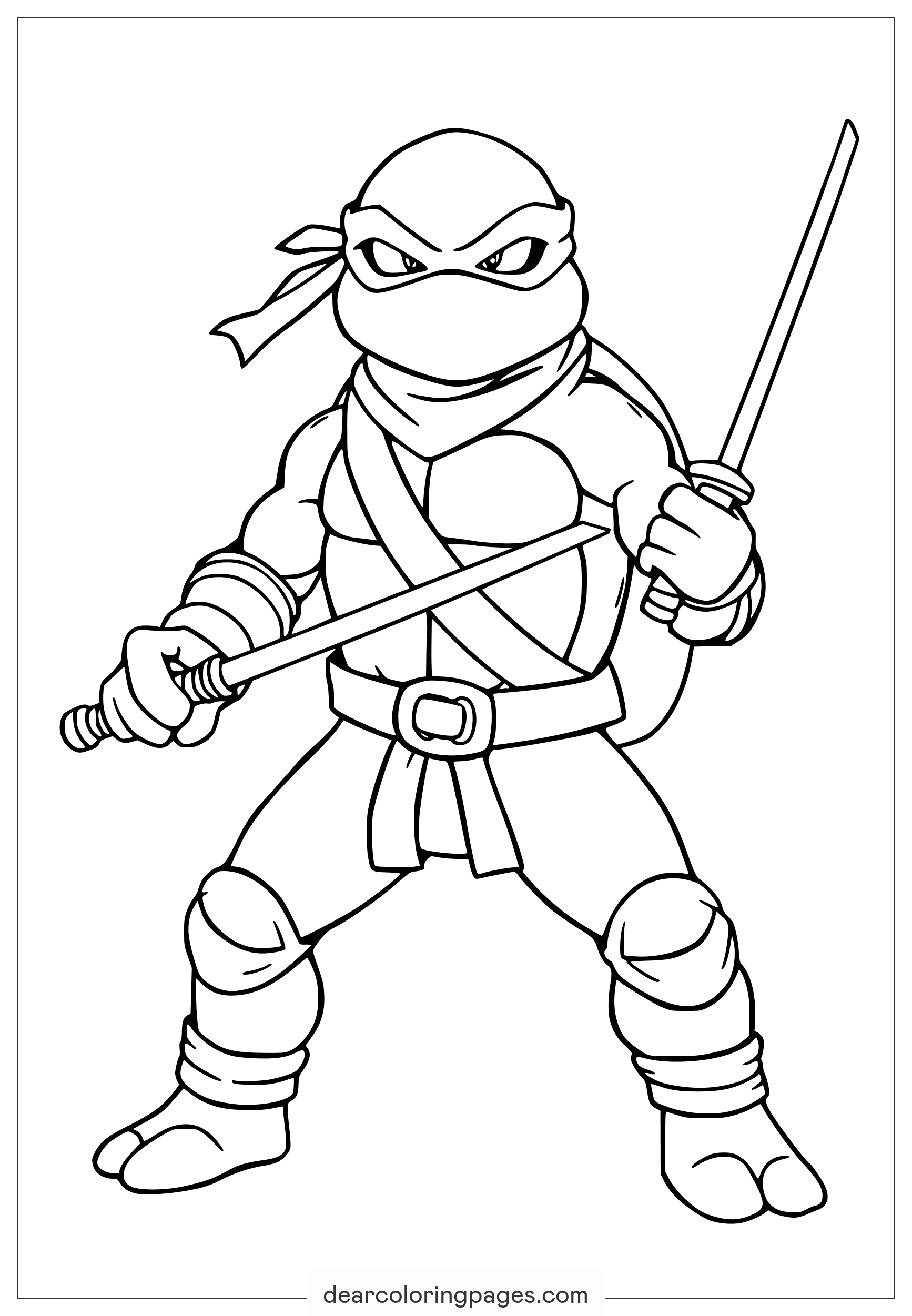 Ninja Turtles Coloring Pages - 11 Free Printable Coloring Pages