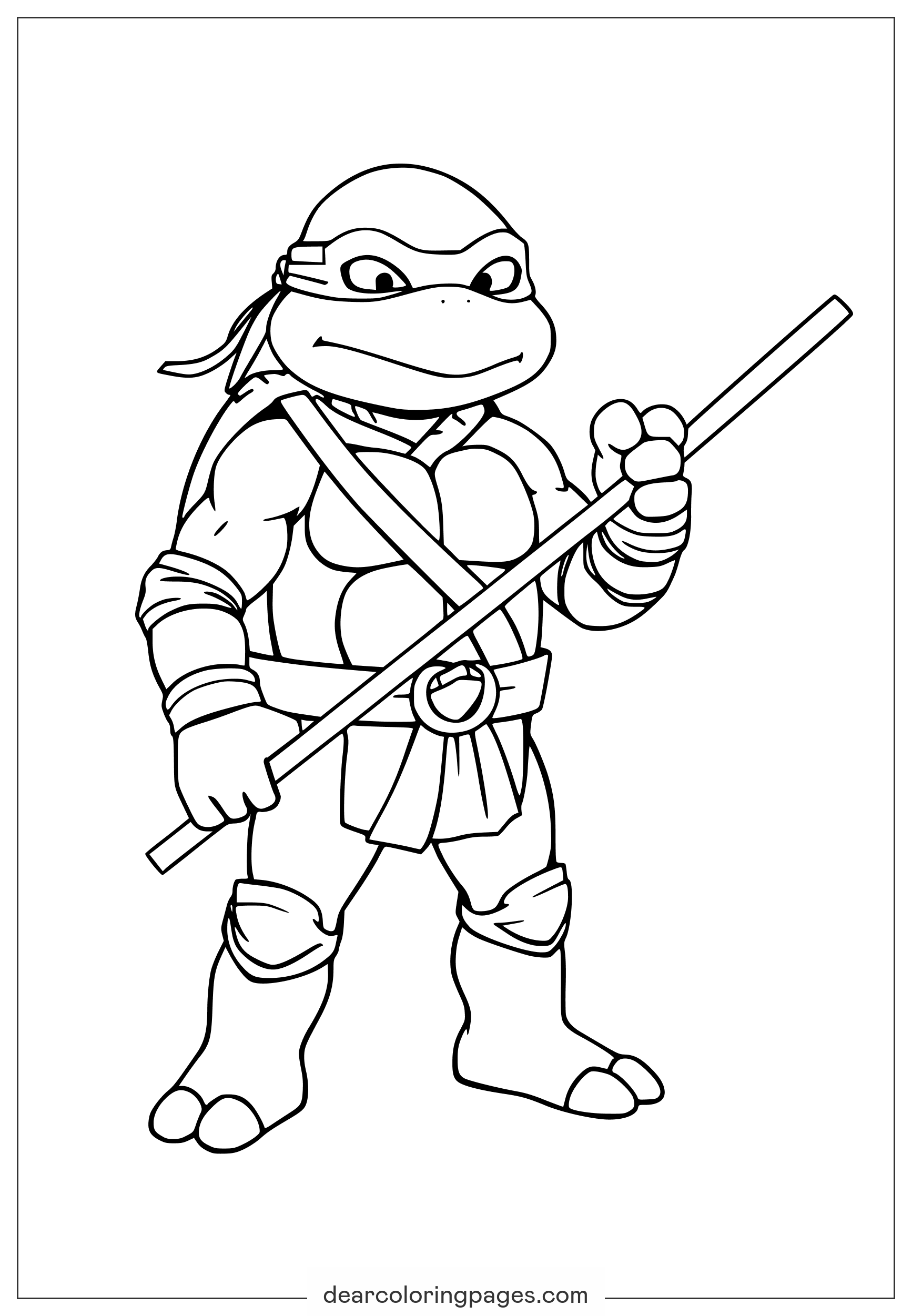 Ninja Turtles Coloring Pages - 11 Free Printable Coloring Pages