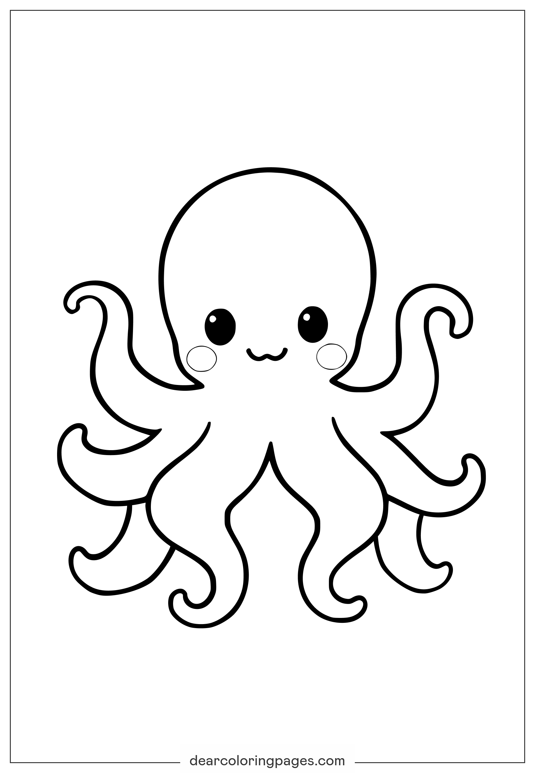 Octopus Coloring Pages - 16 Free Printable Coloring Pages