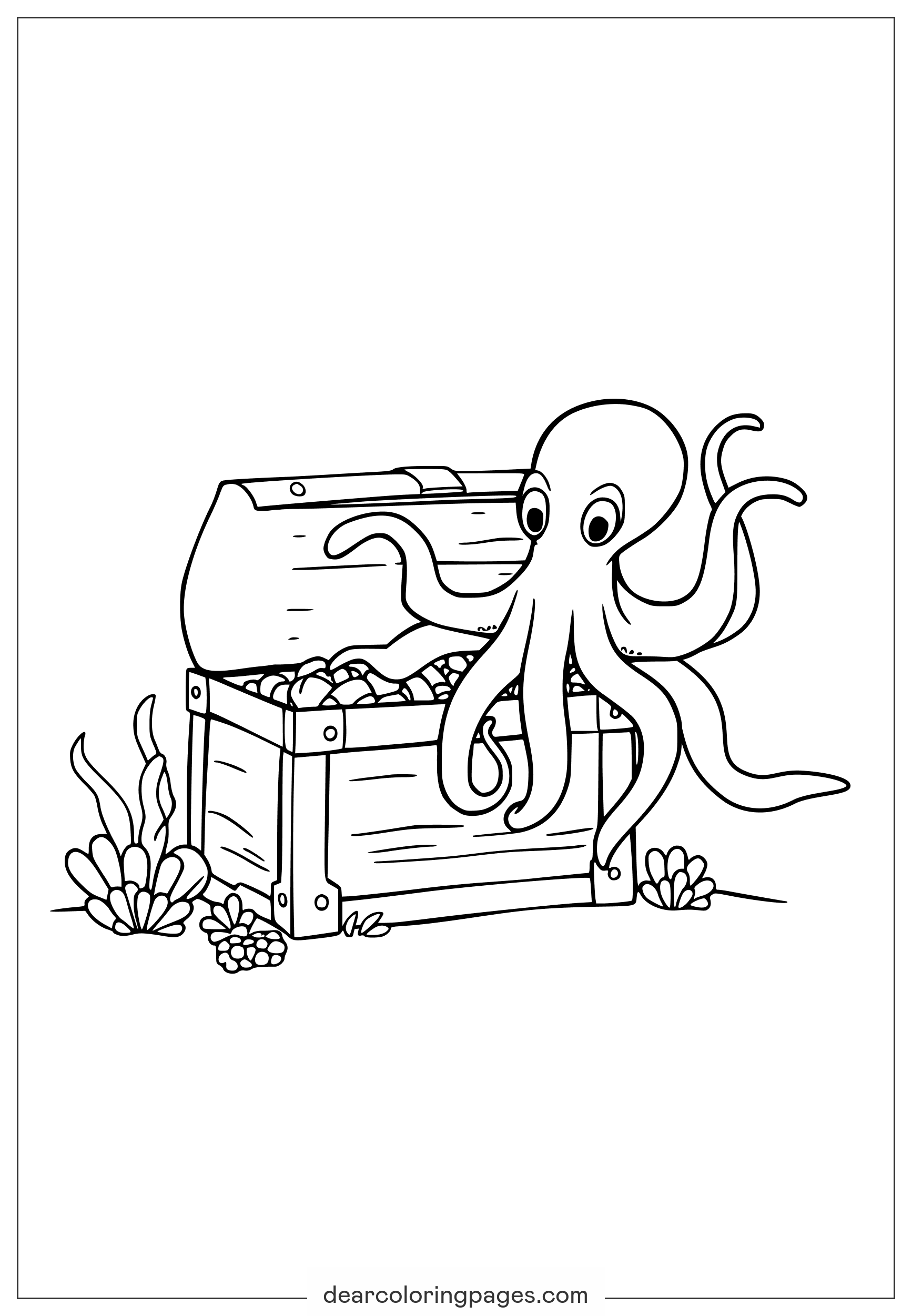 Octopus Coloring Pages - 16 Free Printable Coloring Pages