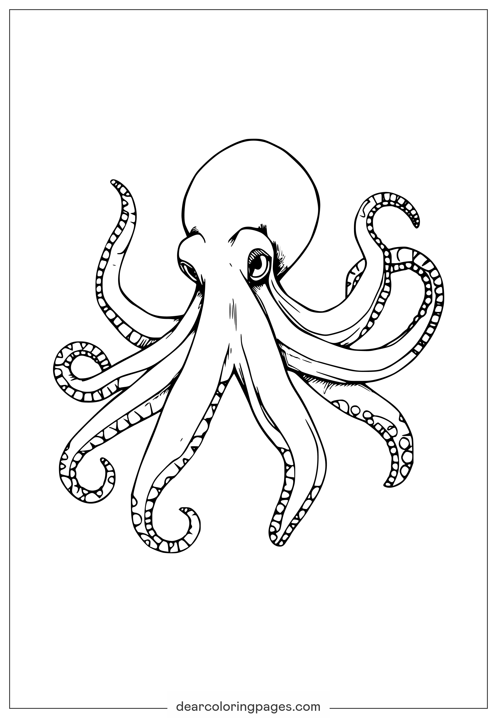 Octopus Coloring Pages - 16 Free Printable Coloring Pages