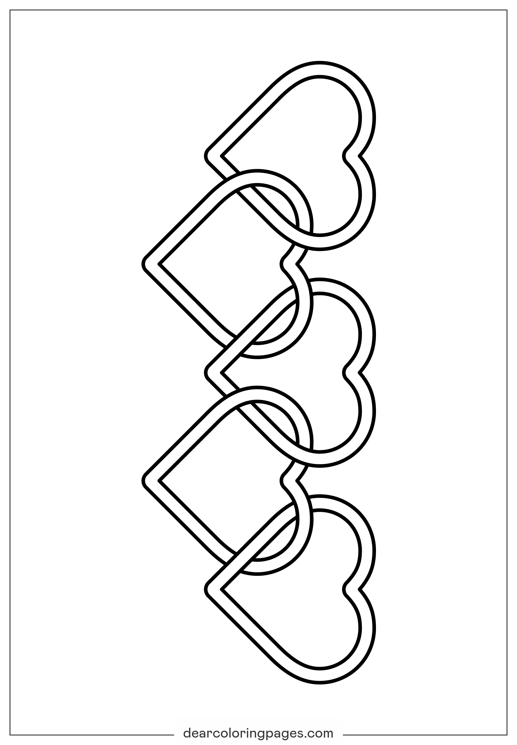 Heart Coloring Pages - 40 Free Printable Coloring Pages