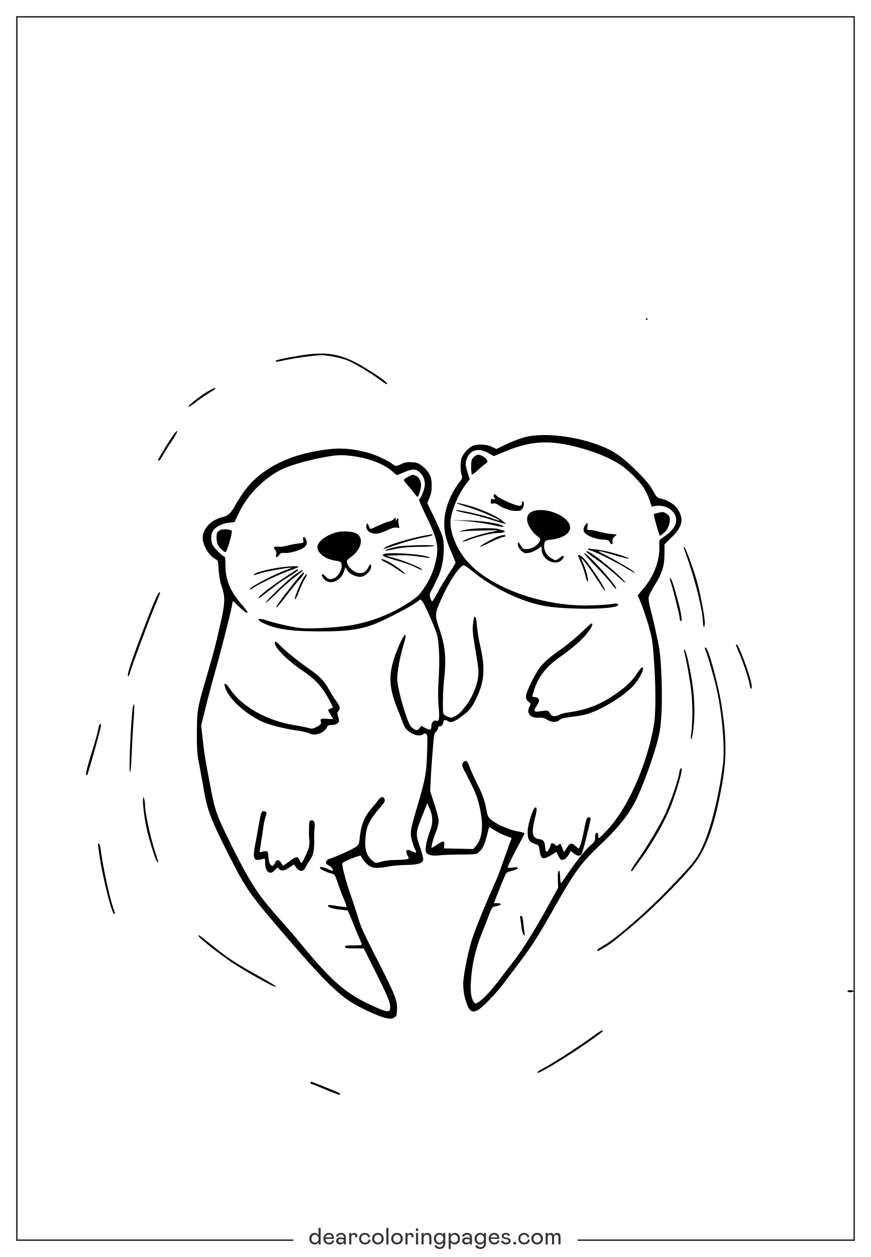 Otter Coloring Pages - 17 Free Printable Coloring Pages