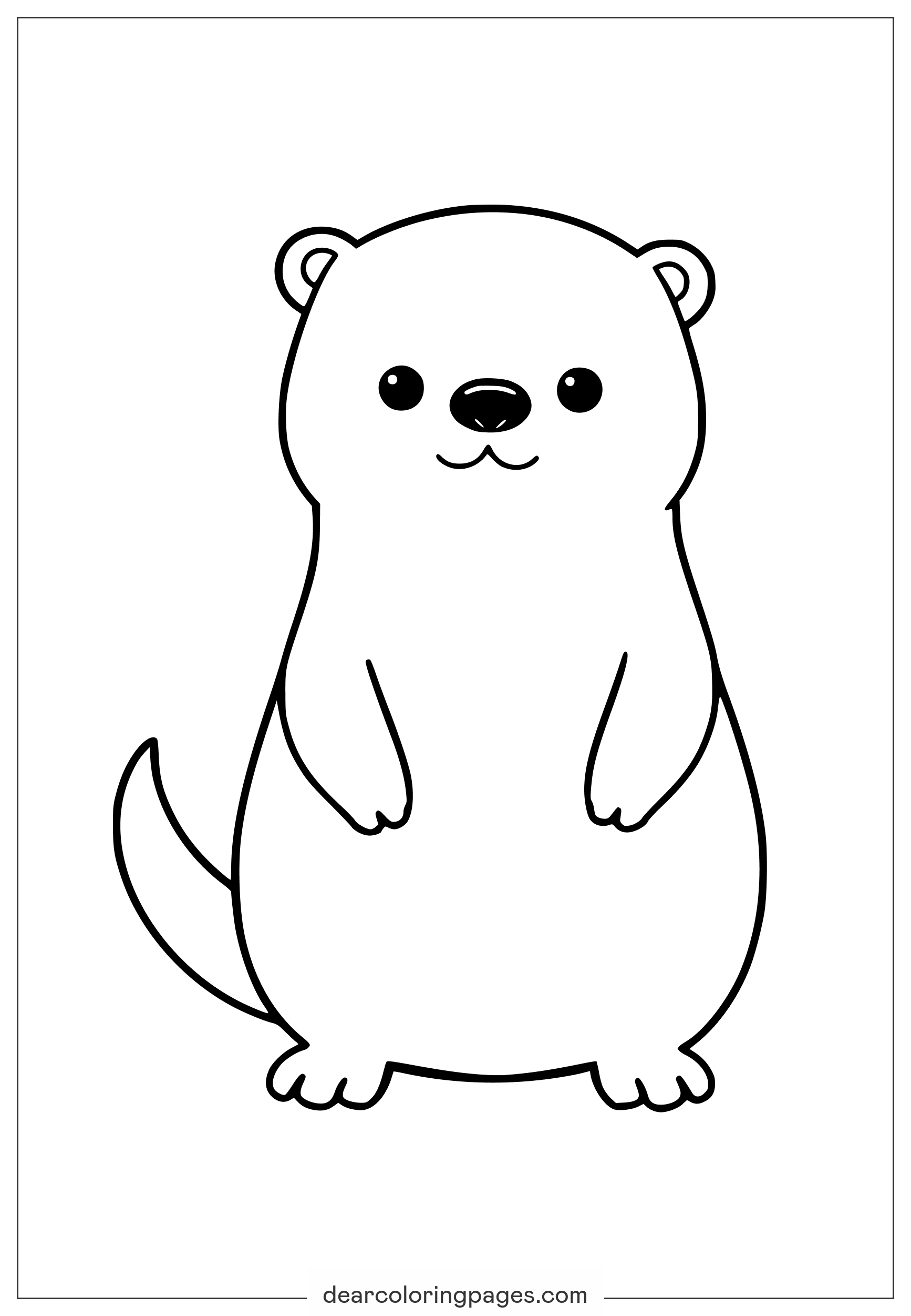 Otter Coloring Pages - 17 Free Printable Coloring Pages