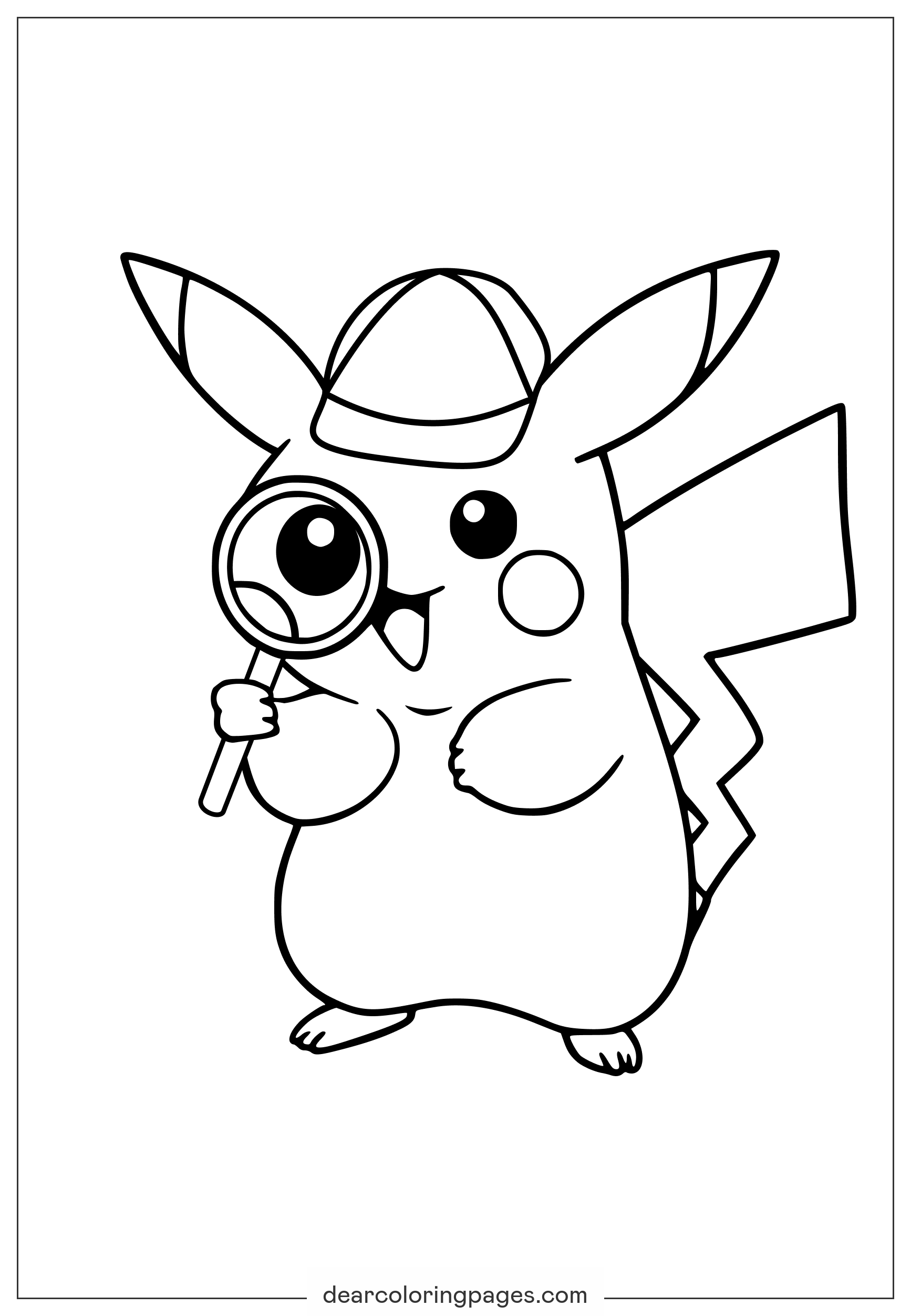 Pikachu Coloring Pages - 41 Free Printable Coloring Pages