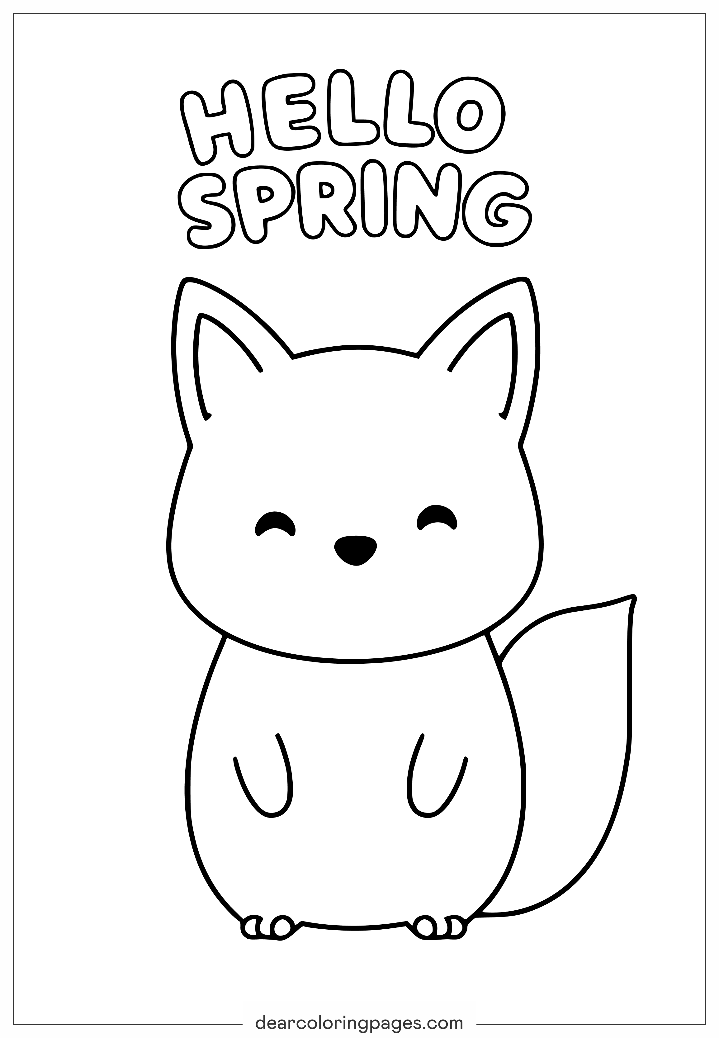 Coloriages Printemps – 28 Dessins Gratuits