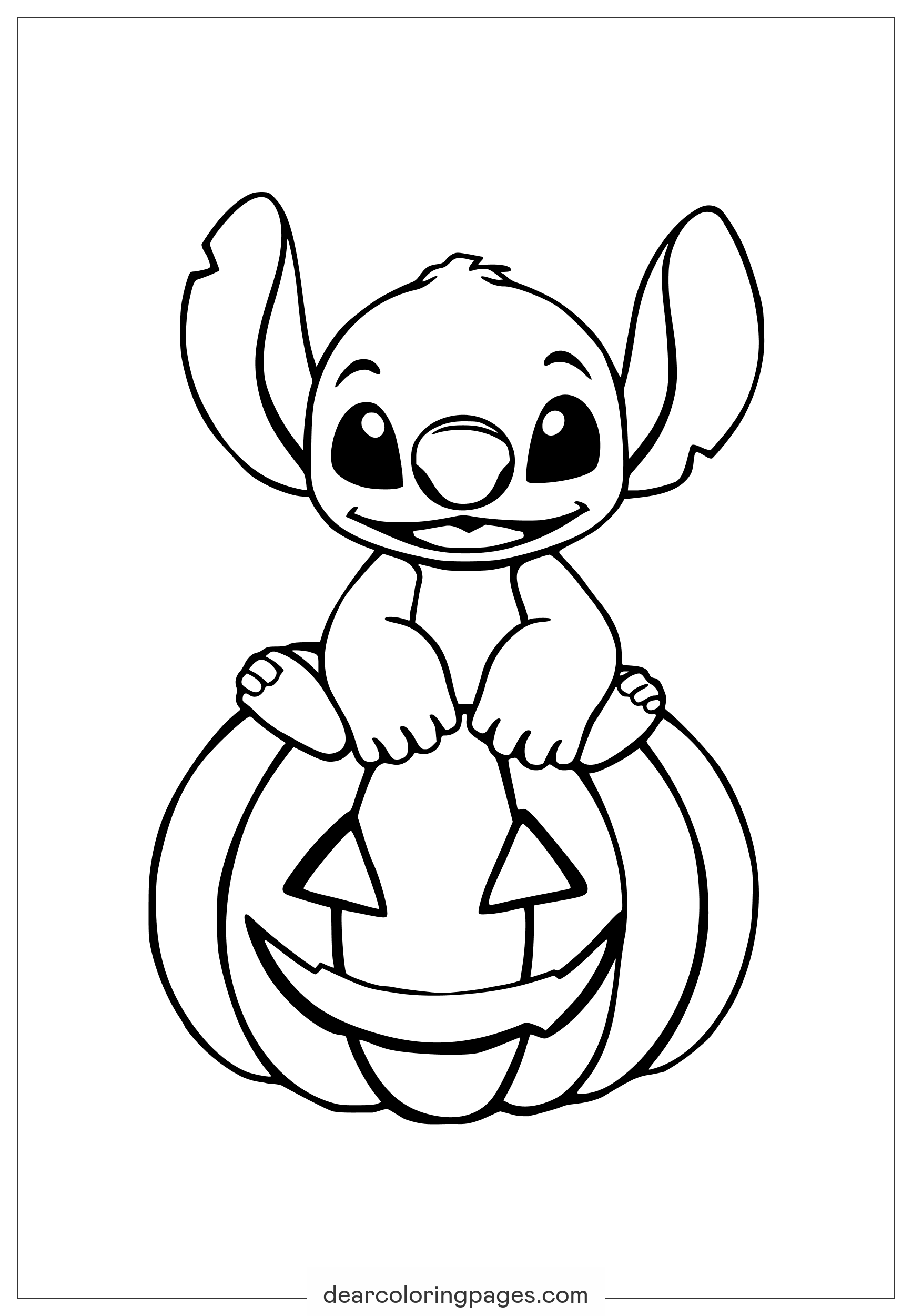 Desenhos para Colorir de Stitch - Designs Gratuitos para Imprimir